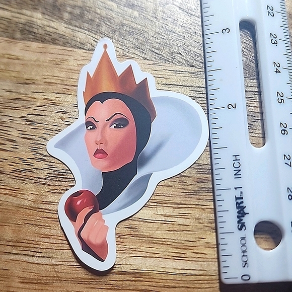 Disney | Art | 51015 Snow White Evil Queen Disney Sticker | Poshmark